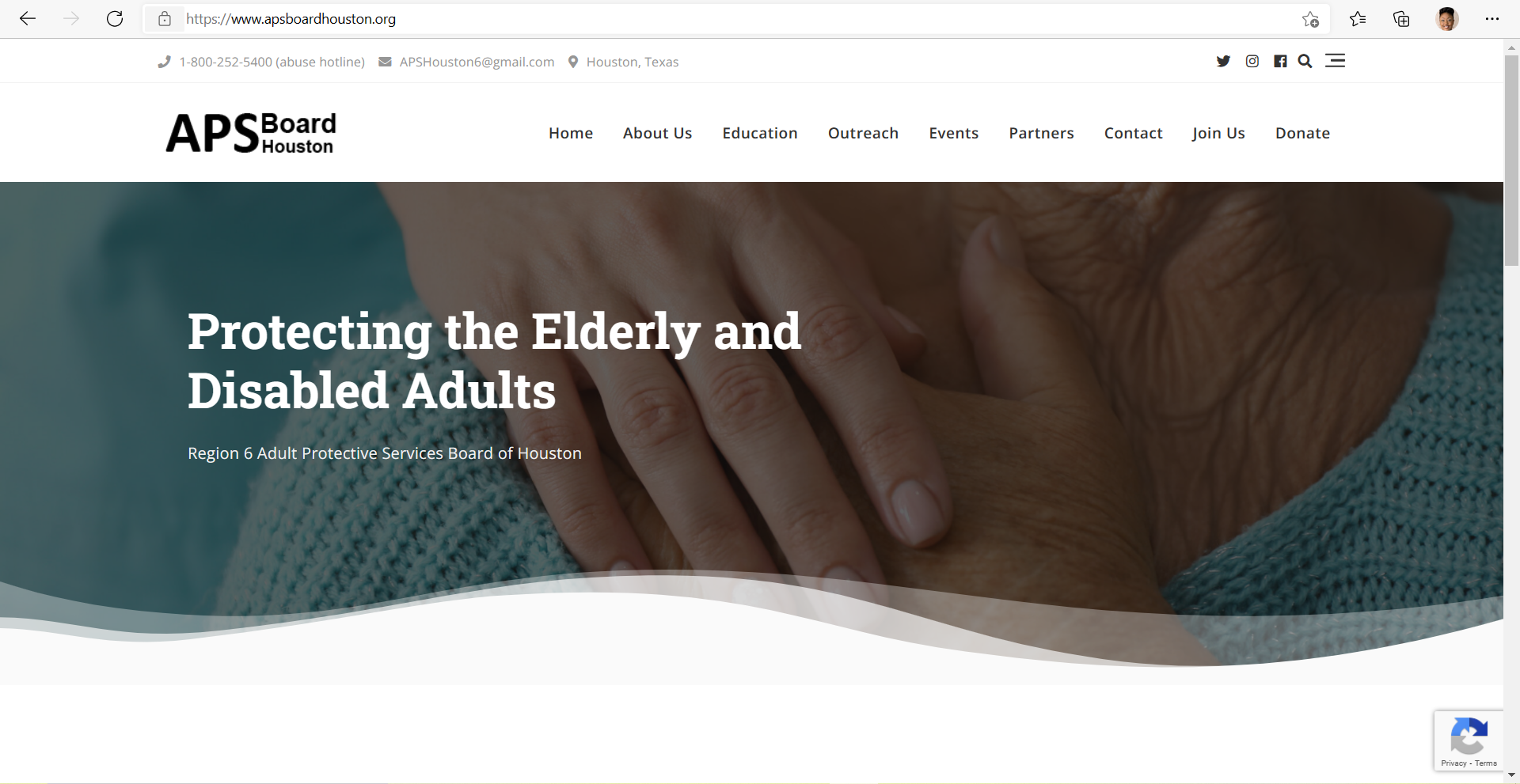 APS Board Houston Web Site | Designs Can Empower